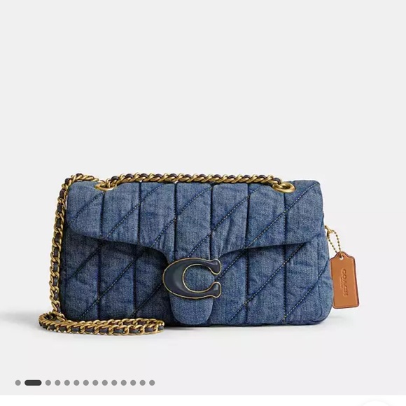 Coach | Bags | Nwt Coach Quilted Denim Tabby 26 | Poshmark